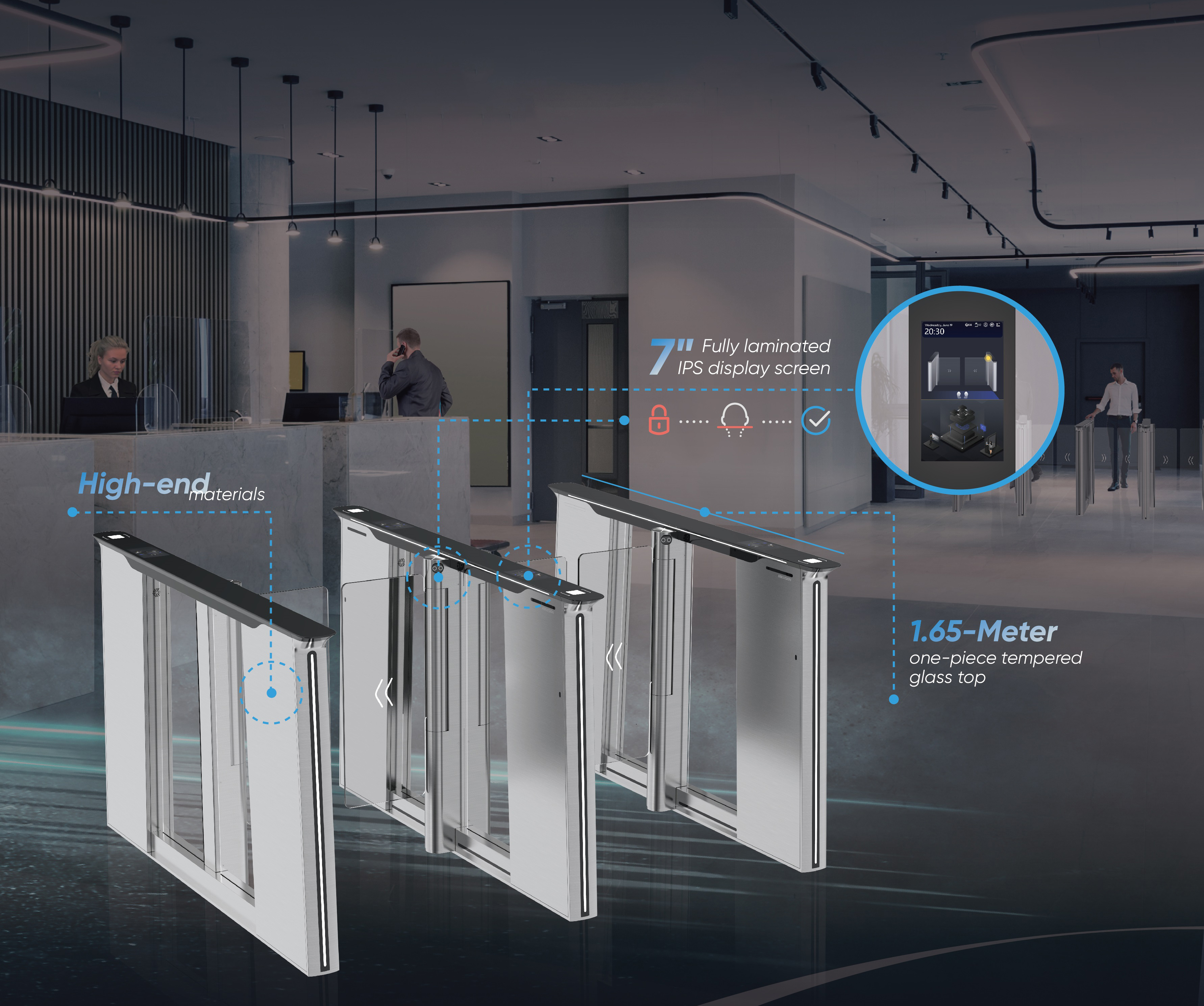 Hikvision India Introduces Smart Swing Barriers and Turnstiles with ...